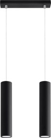Sollux Lighting Závěsné svítidlo LAGOS 2 černé