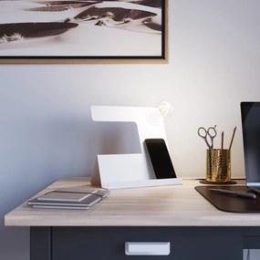 Sollux Lighting Stolní lampa INCLINE bílá