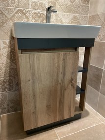 Kingsbath Utah 50 koupelnová skříňka s umyvadlem
