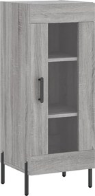 vidaXL Skříň highboard 34,5 x 34 x 180 cm kompozitní dřevo [3200399] Barva: Černá
