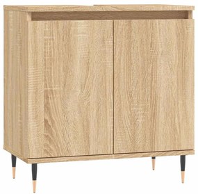 Koupelnová Skříňka Dub Sonoma 58 X 33 X 60 Cm Kompozitní Dřevo
