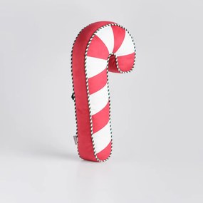 Butlers HOME & YOU Polštář "candy cane" 45 cm - červená/bílá