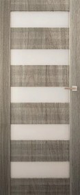 Interiérové dveře vasco doors SANTIAGO model 7 Průchozí rozměr: 70 x 197 cm, Orientace dveří: Levé dveře, Dekor: Ořech columbia