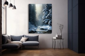 Tinno Obraz zima na Šumavě Rozměr: 40 x 60 cm