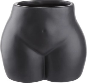 BOODY Váza/květináč 13 cm - černá