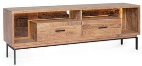 BIZZOTTO Dřevěný TV stolek MANGAL 175 cm 0747421