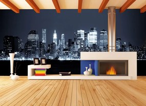 Tapeta - Pohled na New York (120x40 cm) - PopyDesign