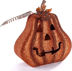 Kovová lucerna DÝNĚ HALLOWEEN 28 cm