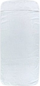 Plážové osušky 4 ks bílé 60 x 135 cm textil 400 GSM 3157050