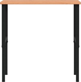 Pracovní stůl 100 x 60 x (71,5–98) cm masivní buk obdélníkový 3309684