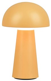Stolní lampa LED Lennon IP44 baterie stmívač žlutá