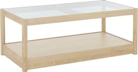 Konferenční stolek se skleněnou deskou v přírodní barvě 60x120 cm Class – Ellos Home
