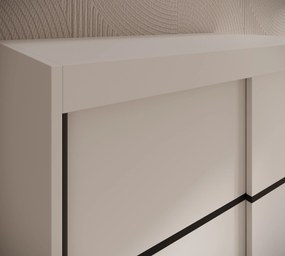 ADRK Furniture Posuvná skříň Verto 100 SW-VER-100-WW