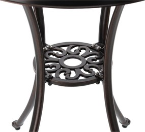 Zahradní stůl Danbury 68 cm antický bronz
