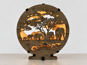 Li-Go "Sloni" lampa 20x22 cm provedení povrchu: bříza