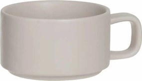 Konvice čajová s šálkem NATURAL, 800 ml, světle růžová