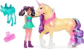 SPIN MASTER Figurky Unicorn Academy Ava a Leaf / Jednorožec s hřívou,