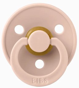 Bibs Colour dudlík z přírodního kaučuku 1 ks 0 - 6 měsíců Blush