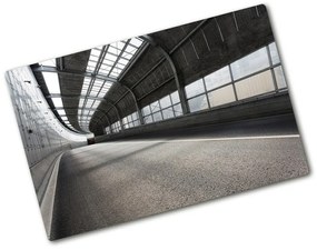 Wallmuralia Kuchyňská deska skleněná Cesta tunel architektura 80x52 cm