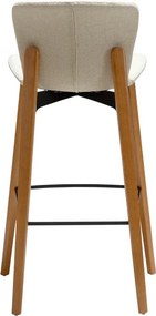 Krémová barová židle (výška sedáku 77,5 cm) Paragon – DAN-FORM Denmark