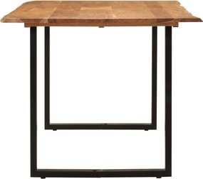 Jídelní stůl 180 x 90 x 76 cm masivní akáciové dřevo 286472