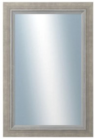 DANTIK - Zarámované zrcadlo - rozměr s rámem cca 40x60 cm z lišty AMALFI šedá (3113)