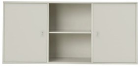 Béžová nízká závěsná komoda 133x61 cm Mistral – Hammel Furniture