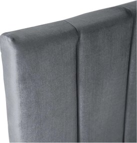 Postel Birmia Velvet 90 x 200 cm, šedá