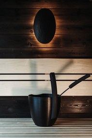 HUUM OU OVO, LED světlo do sauny, black