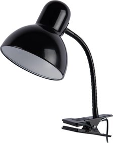 Černá kovová stolní lampa (výška 33,5 cm) New Retro – Leitmotiv