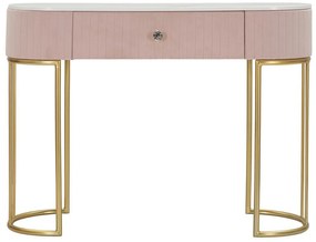 Designová konzole Hadassah 100 cm růžová