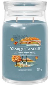 Yankee Candle – Signature svíčka Evening Riverwalk (Večerní procházka podél řeky) Velikost: velká 567 g