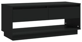 TV skříňka černá 102 x 41 x 44 cm kompozitní dřevo