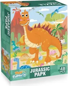 RAPPA Puzzle Dinosauři / 48 dílků / 60 x 44 cm / od 3 let