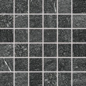 Rako Dlažba RAKO Quarzit DDM06739 mozaika (5x5) černá 30x30 - 153522