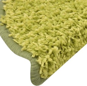 Schodové rohože 30 ks 65 x 21 x 4 cm zelené, půlkulaté, velké 3365823