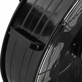vidaXL Průmyslový bubnový ventilátor 77 cm 187,7 W černý [51454]