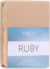 Ameliahome Ruby Prostěradlo Klasický Styl Mate -220-240x220- Cappuccino