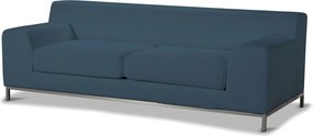 Potah na pohovku IKEA Kramfors 3-místná barva modrá látka pletený vzor