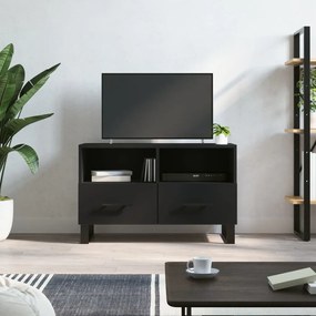 vidaXL TV skříňka 80 x 36 x 50 cm kompozitní dřevo [828996] Barva: Černá