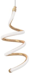 Toolight Toolight, LED závěsné stropní svítidlo, 12W, 3000K, LHJ096-1CP, růžové zlato, OSW-50041