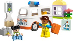 LEGO DUPLO Auto sanitka a řidič 10447 STAVEBNICE 2210447