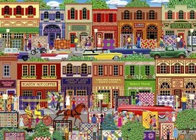 ALIPSON Puzzle Patchwork festival / 1000 dílků / 69 x 47,8 cm