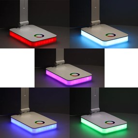 Creative Corner Stolní lampa LED USB s dotykovým ovládáním osvětlení RGB