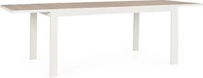 BIZZOTTO Rozkládací jídelní stůl BELMAR světlý 160-240x100 cm 0664103