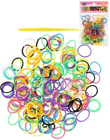 _Ostatní 1_ UDĚLEJ SI NÁRAMEK Gumičky LOOM BANDS 200ks mix barev II. 00861277