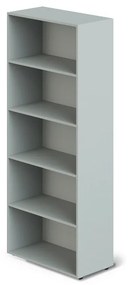 Vysoká skříň Manager 79,8 x 40,4 x 196,5 cm, šedá