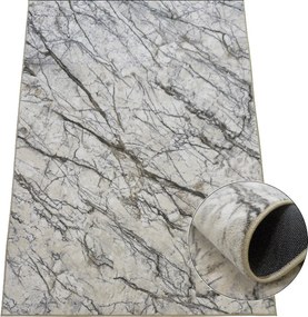 BE Koberec Accra 6509 Cream - krémový obdélníkový Rozměr: 60x100 cm