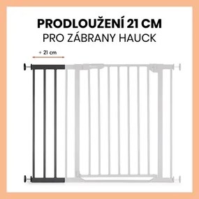 Hauck Zábrana Open N Stop 2 rozšíření o 21 cm Black