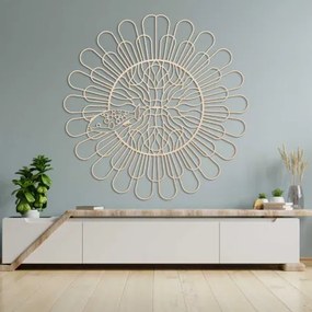 Květinový obraz s rybkou, moderní mandala I SENTOP PR0348